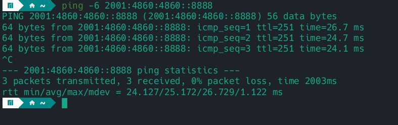 Laboratorio N2: Direcciones IPv6: ping | Aula Virtual